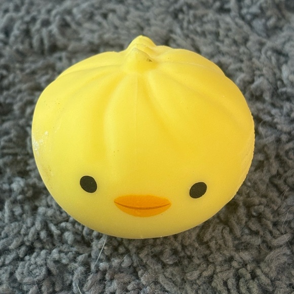 Toys | Nwot Yellow Chick Dumpling Squishy Stress Fidget Toy | Poshmark